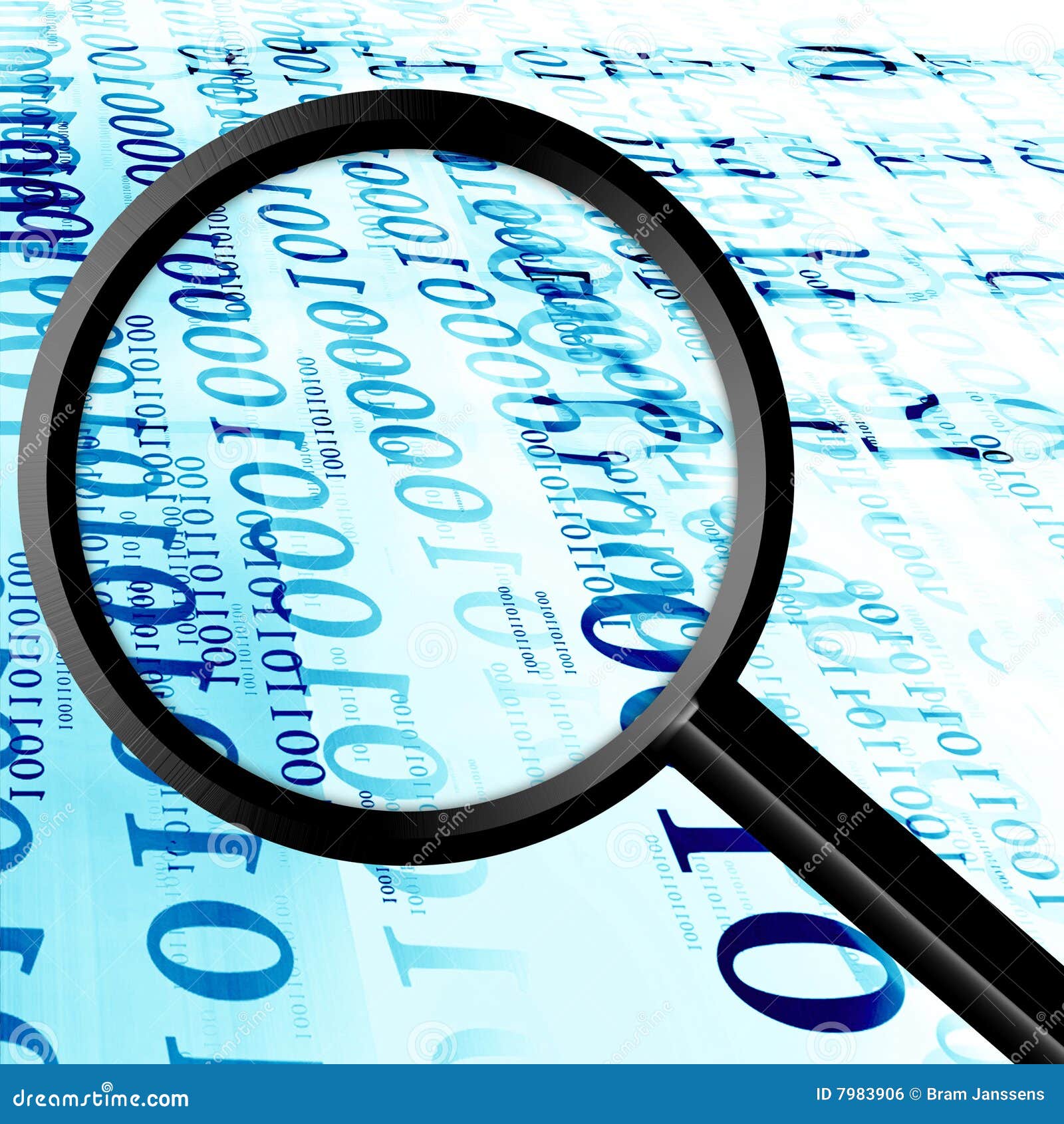 Bits and bytes stock illustration. Illustration of connection - 7983906