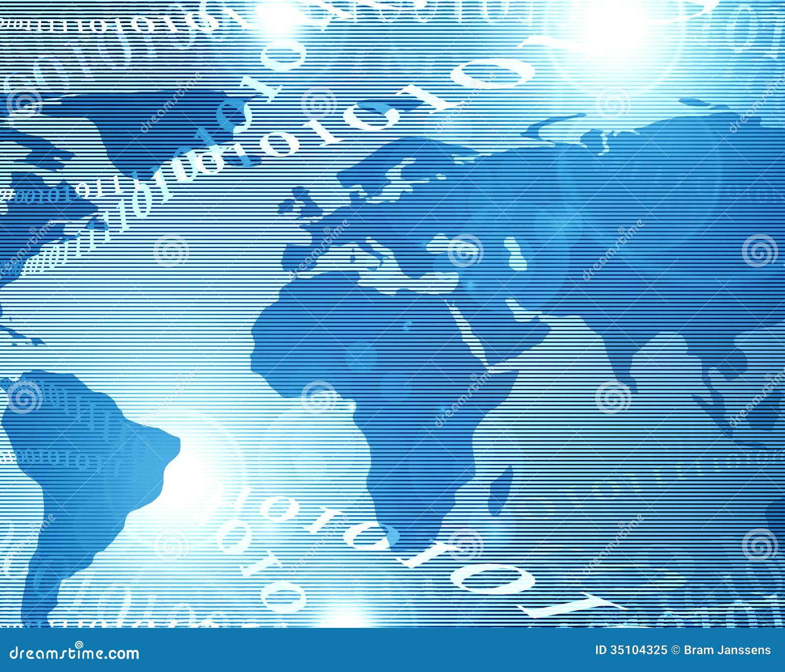 Bits and bytes stock illustration. Illustration of backdrop - 35104325