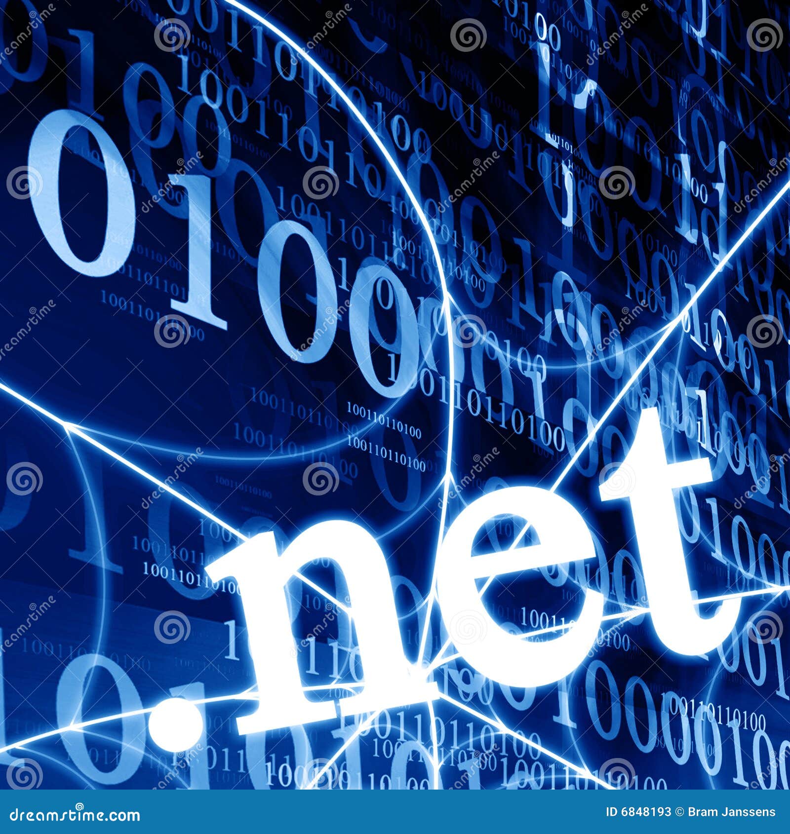 Bits e bytes ilustração stock. Ilustração de ciência, tecnologia - 6848193