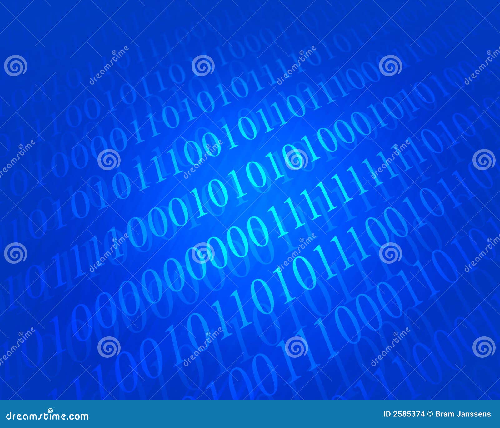 Bits et octets illustration stock. Illustration du octet - 2585374