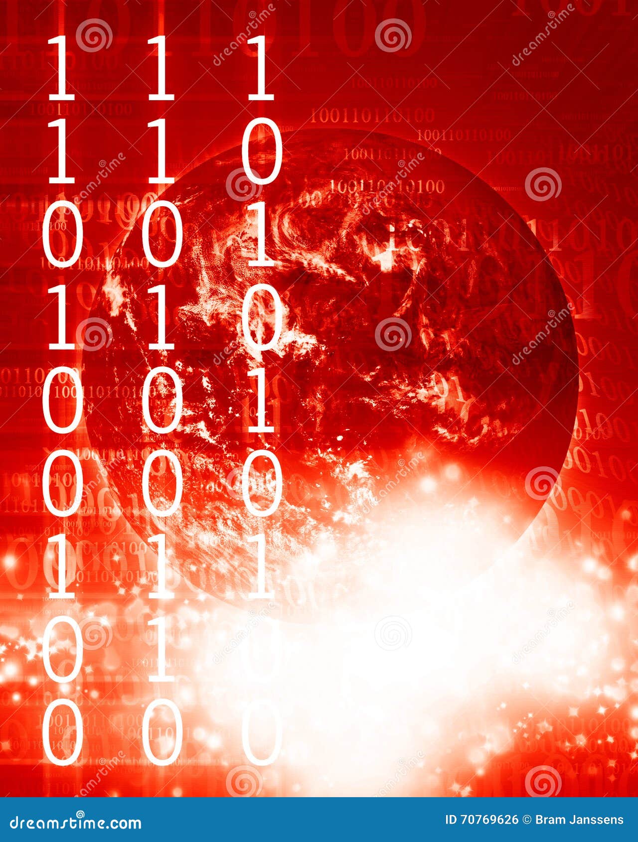 Bits et octets illustration stock. Illustration du science - 70769626