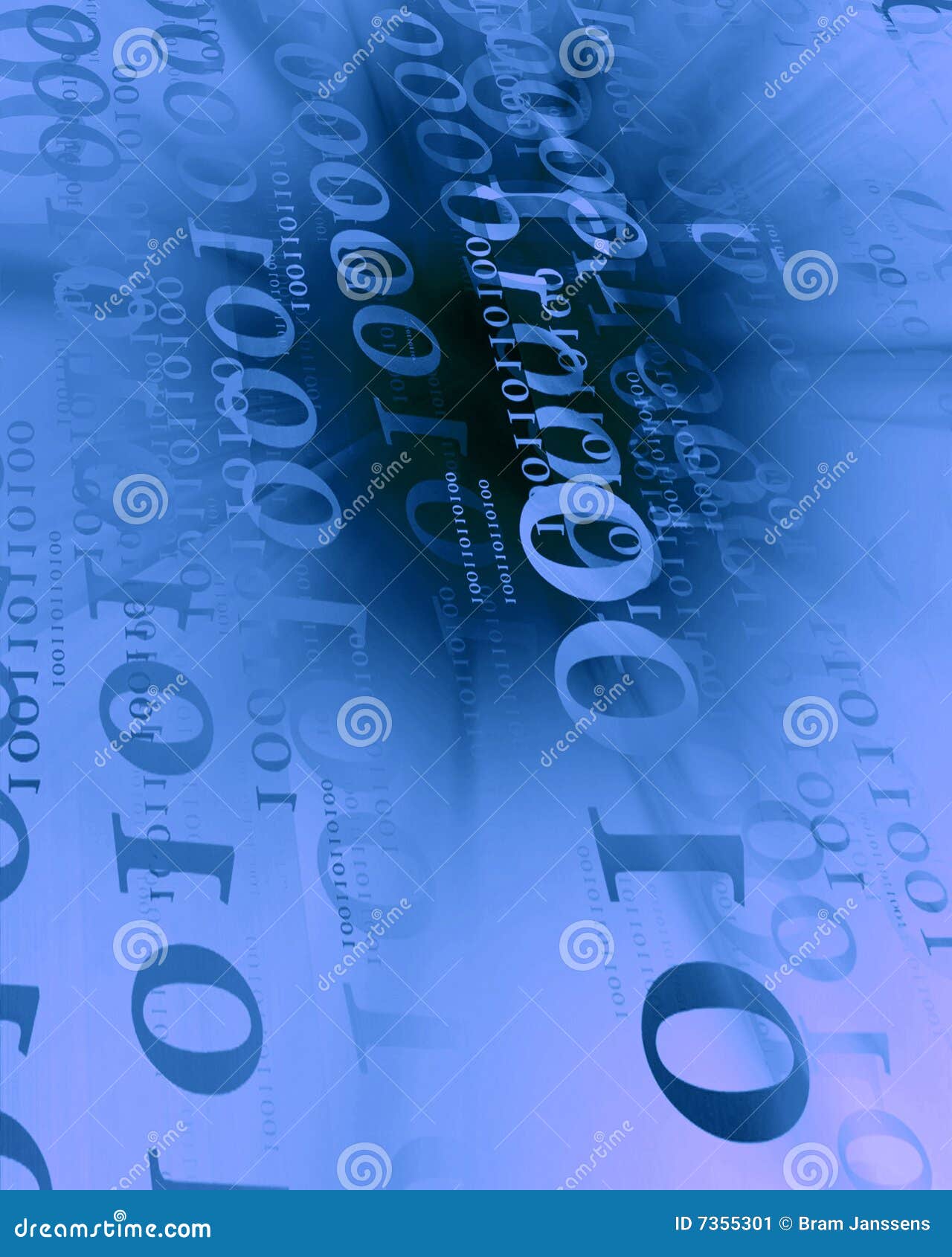 Bits et octets illustration stock. Illustration du technologie - 7355301