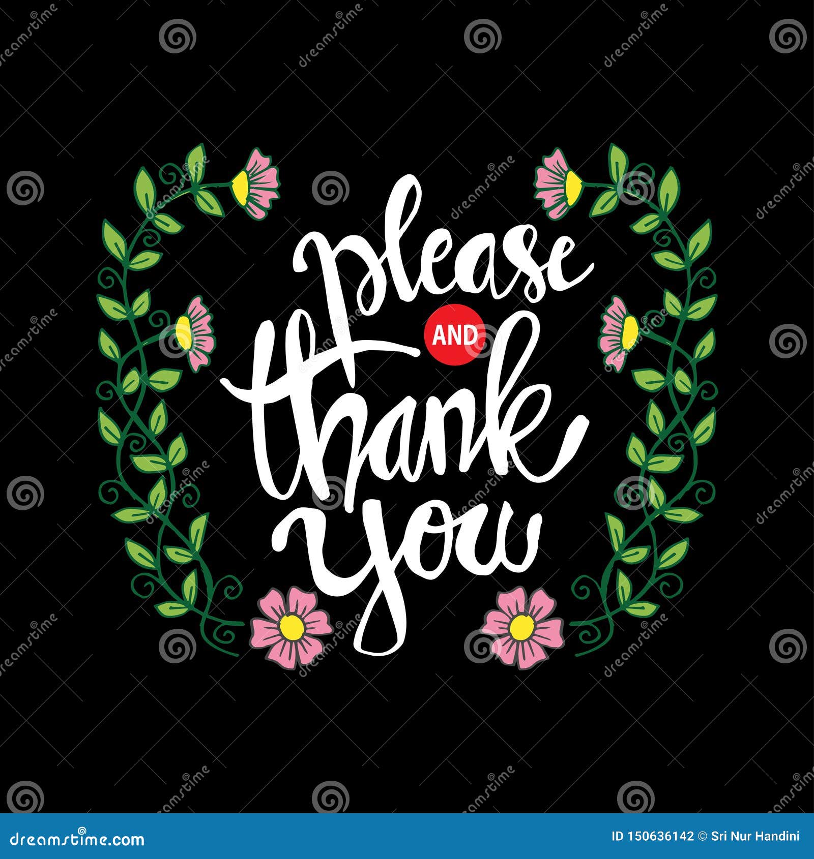 Bitte und danke vektor abbildung. Illustration von elegant - 150636142