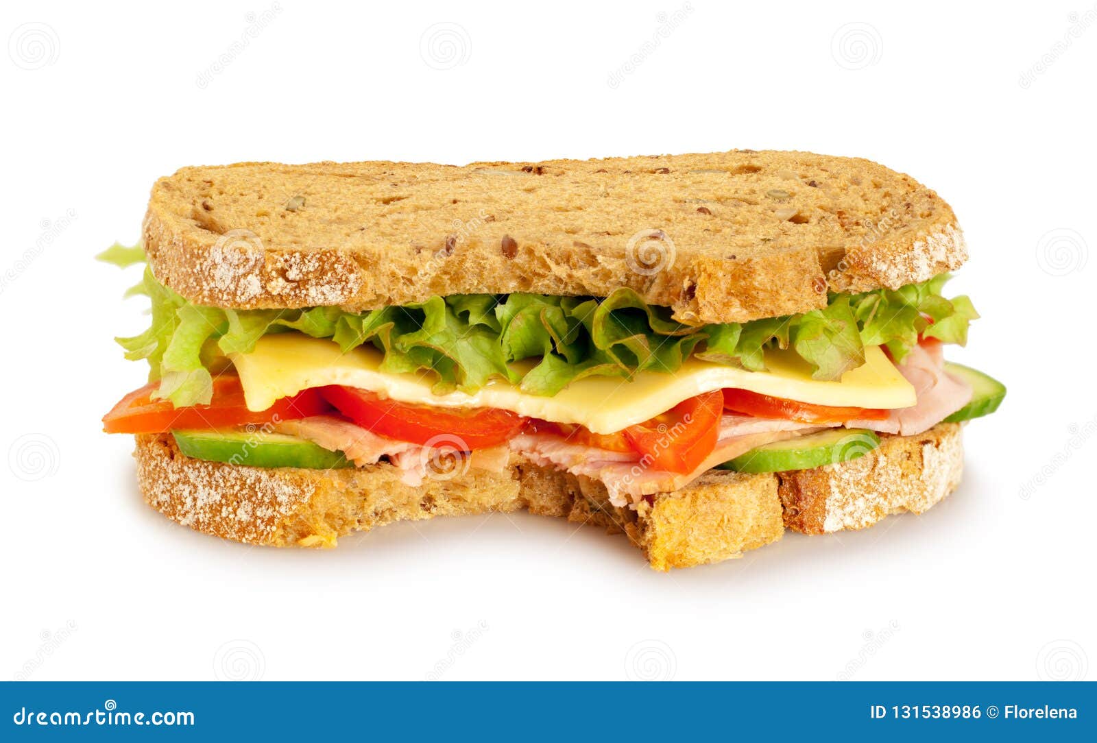Bitten Sandwich Stock Photos - Download 750 Royalty Free Photos
