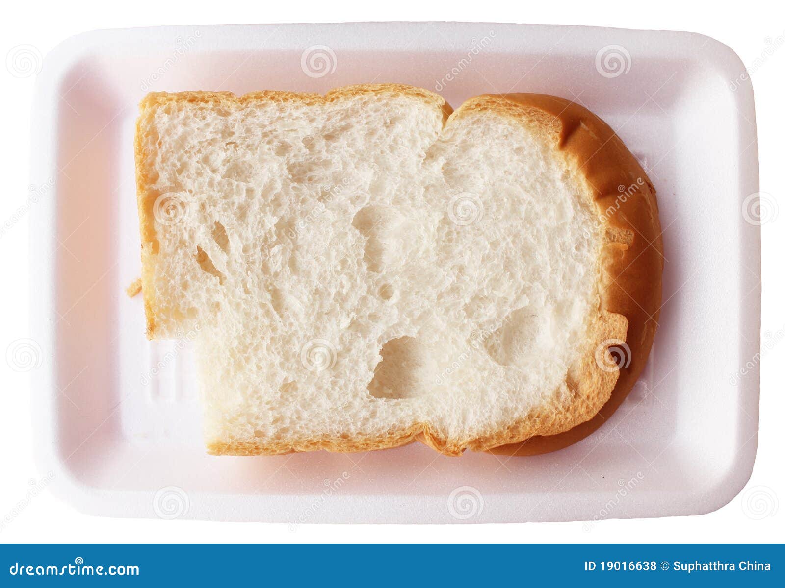 Bitten white bread stock photo. Image of meal, food, refreshment - 19016638