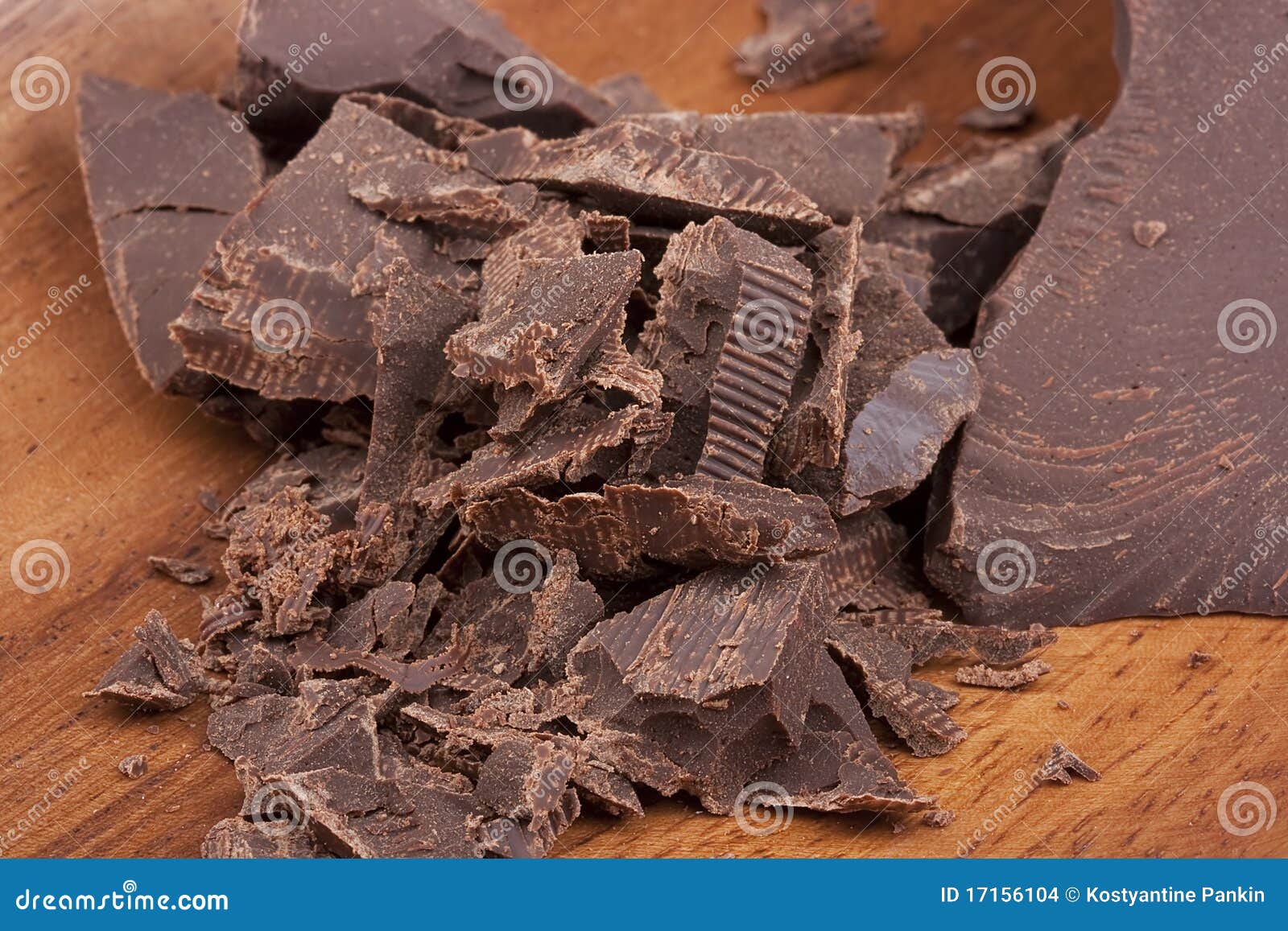 Bitter chocolate stock photo. Image of endorphines, plate - 17156104