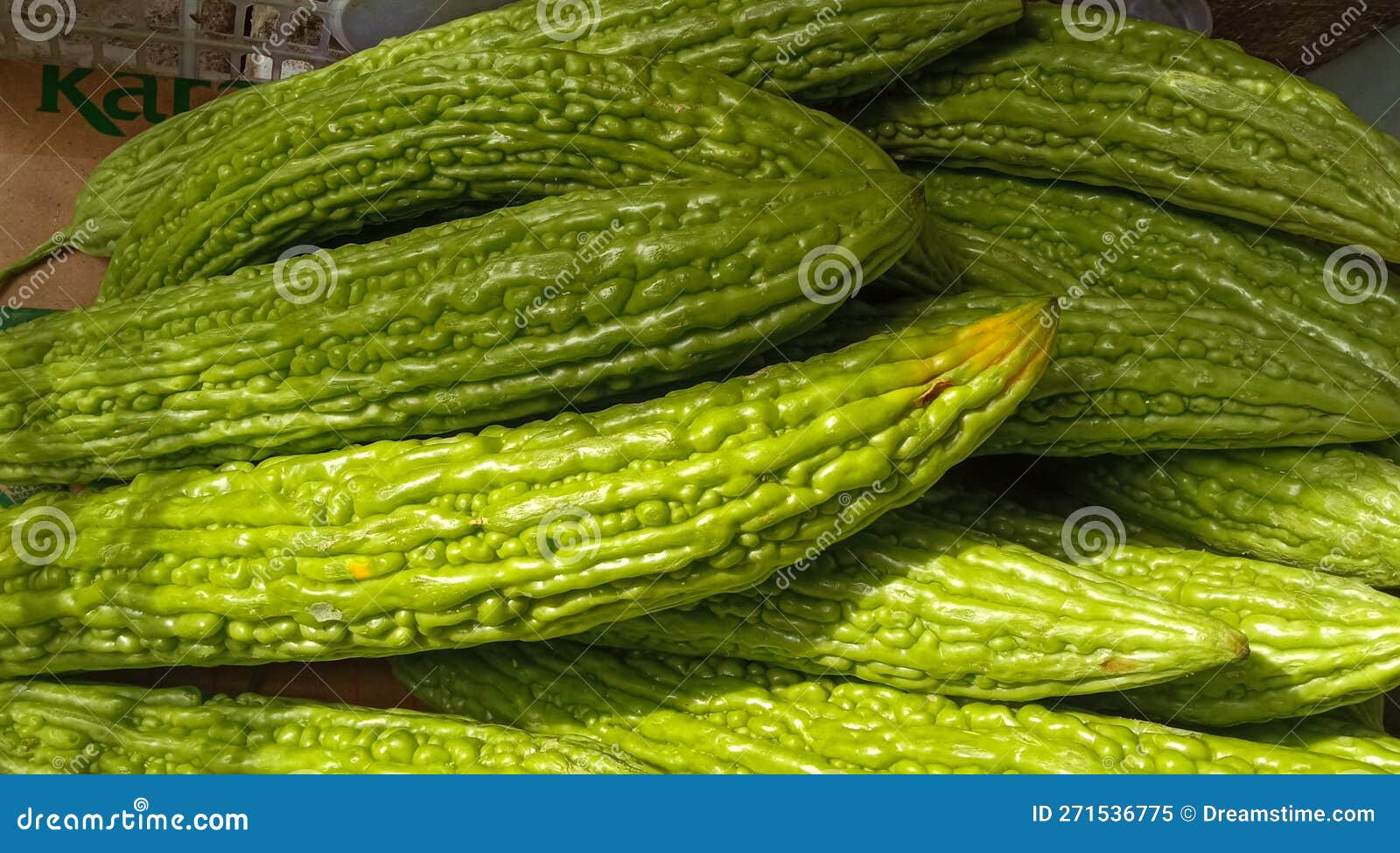 Bitter Gourd is Delicious Cooked Stock Image - Image of agriculture ...