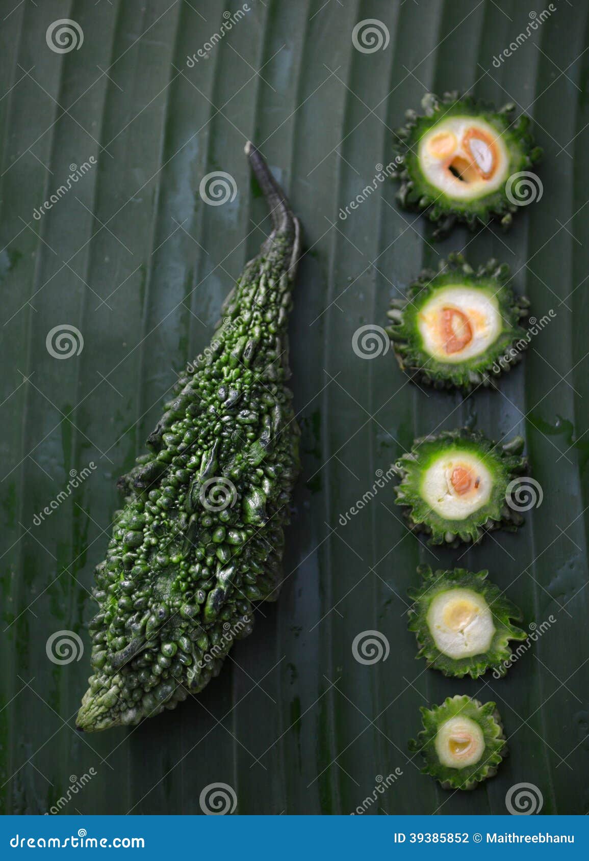 Bitter Gourd stock photo. Image of kitchen, nutrition - 39385852