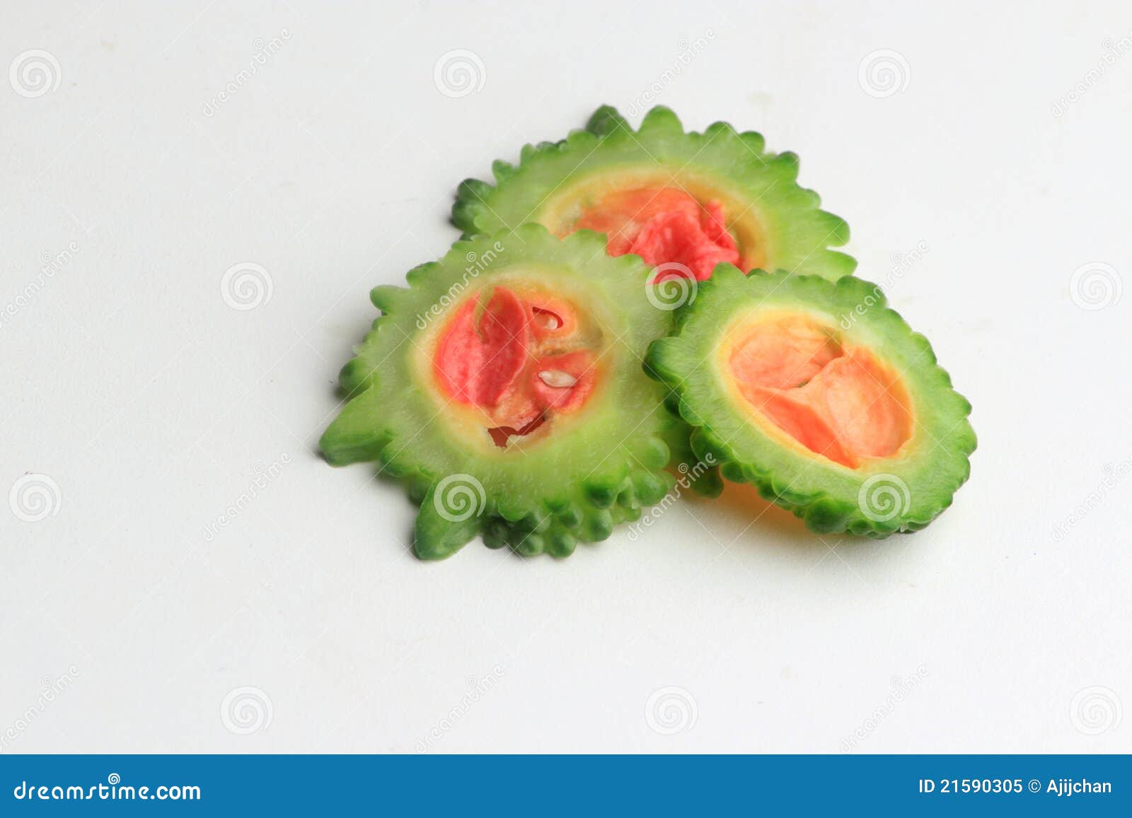 Bitter guard slices stock image. Image of close, fresh - 21590305