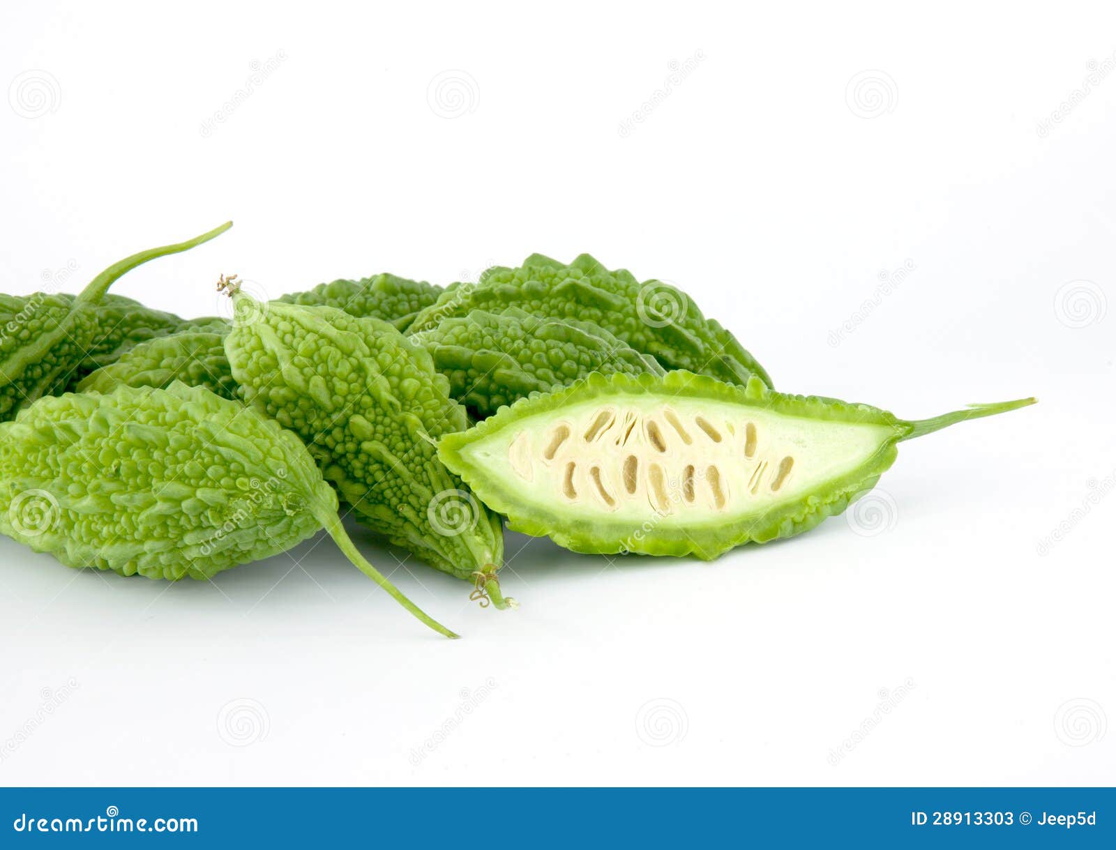 Bitter melon stock image. Image of gourd, baby, ingredient - 28913303