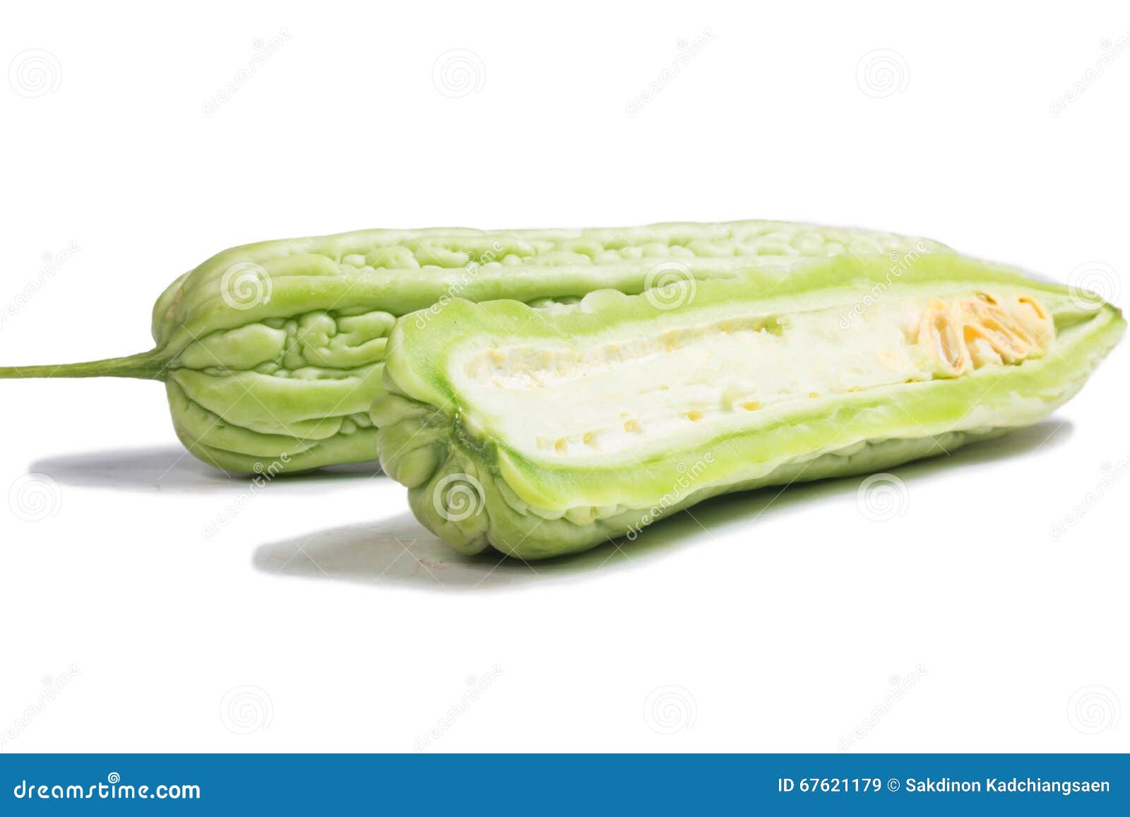 Bitter Melon, Bitter Gourd Fruits Stock Image - Image of bittergourd ...