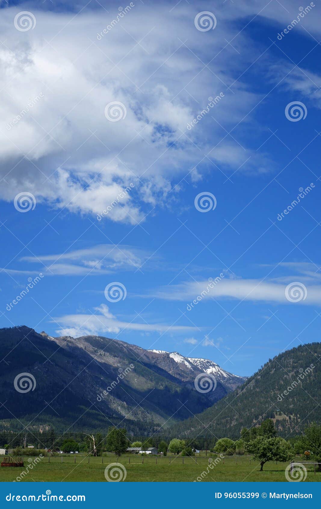 Bitterroot Mountains - Montana Stock Image - Image of peaks, background ...