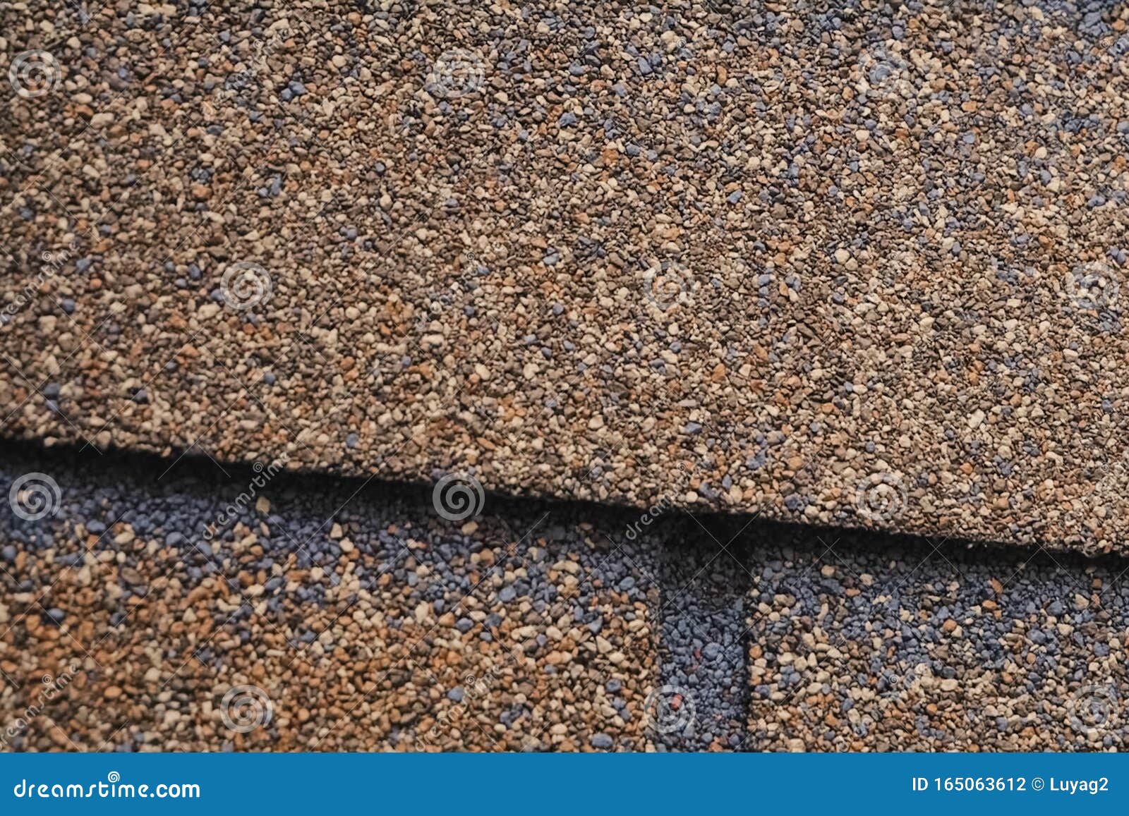 Bituminous Tile for a Roof. a Roof from a Bituminous Tile. Moder Stock ...