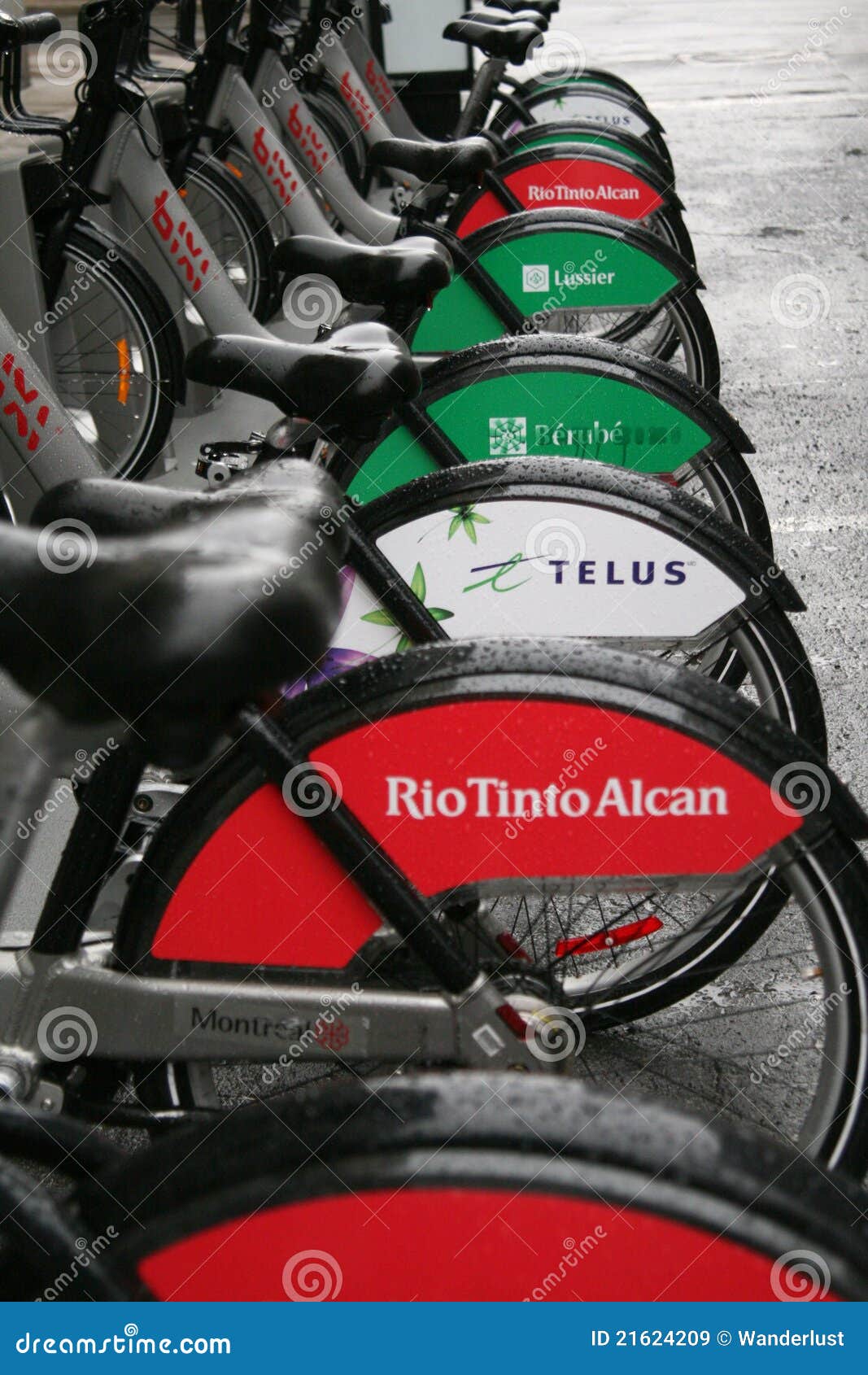 Bixi Bikes editorial stock image. Image of ecology, park - 21624209