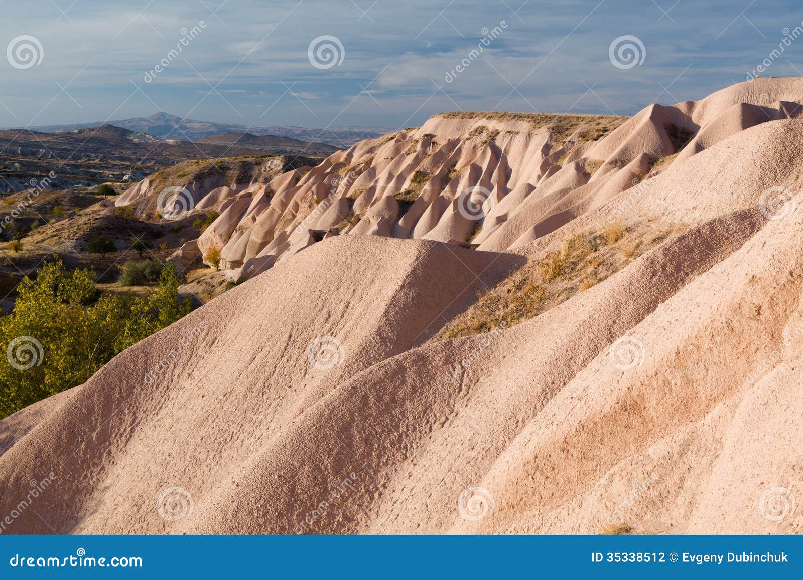 Bizarre Geological Formations in Cappadocia Stock Photo - Image of ...
