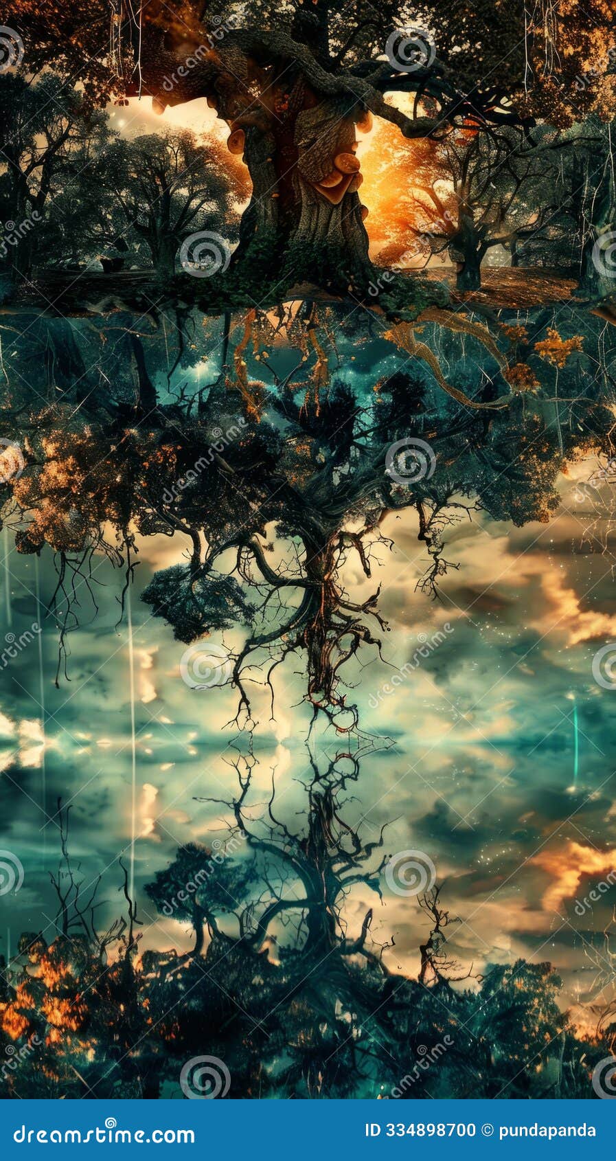 A Bizarre, Inverted Forest Where Roots Stretch Toward the Sky and ...