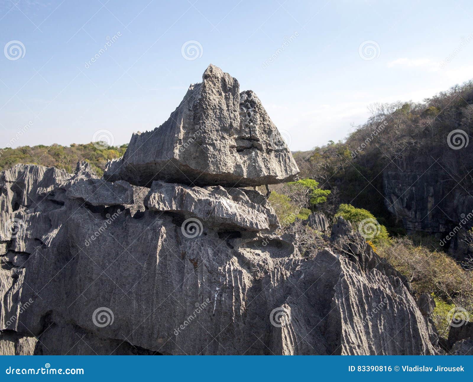 Bizarre Limestone Rock Formations - Tsingy, Reserve Ankarana ...