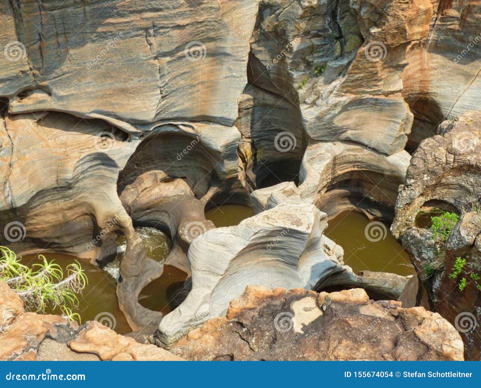 Bizarre Rock Formation in Africa on a Cliff Stock Photo - Image of park ...