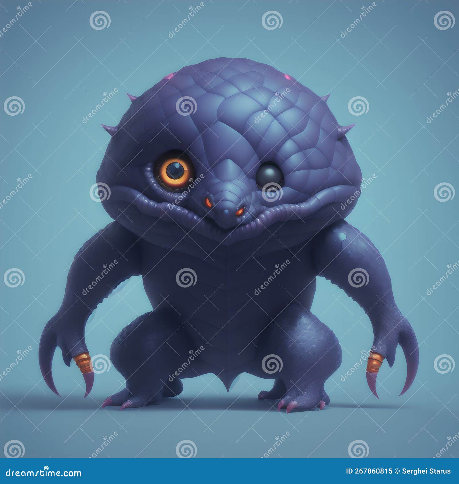 Bizarre Unknown Creature, Cute and Eerie at the Same Time, AI Generated ...