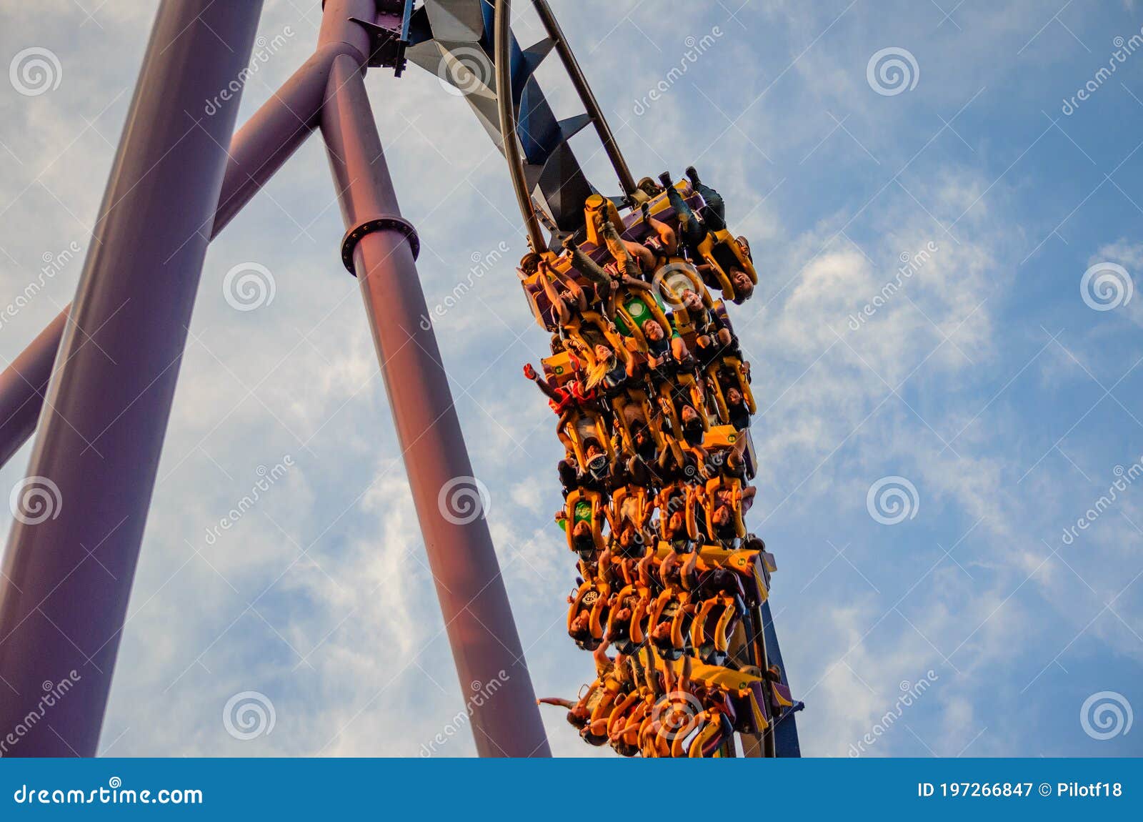 Bizarro Roller Coaster at Six Flags Great Adventure in Jackson Township ... Bizarro Roller Coaster at Six Flags Great Adventure in Jackson Township ...