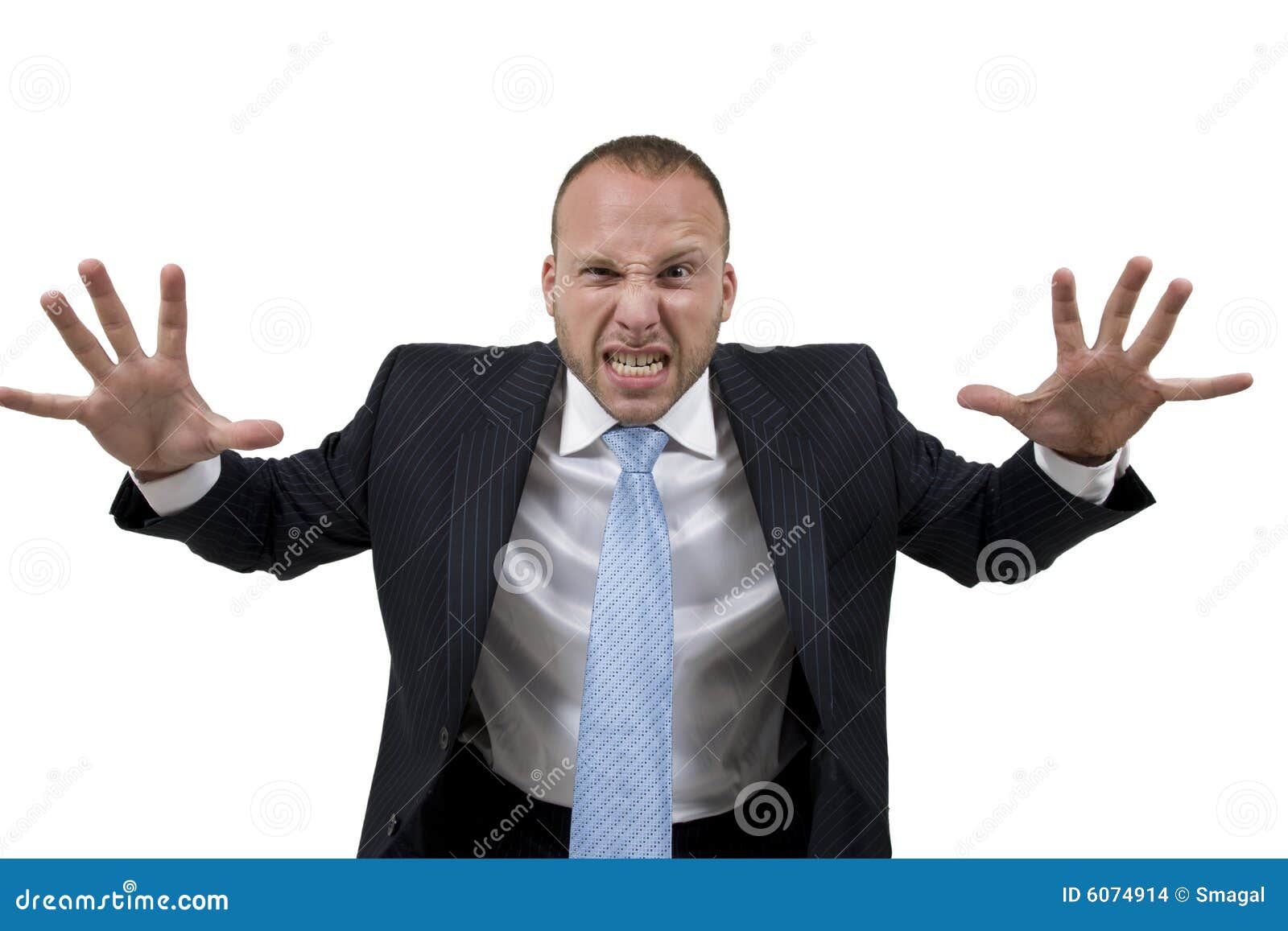 Biznesmen frustated zdjęcie stock. Obraz złożonej z kierownictwo - 6074914