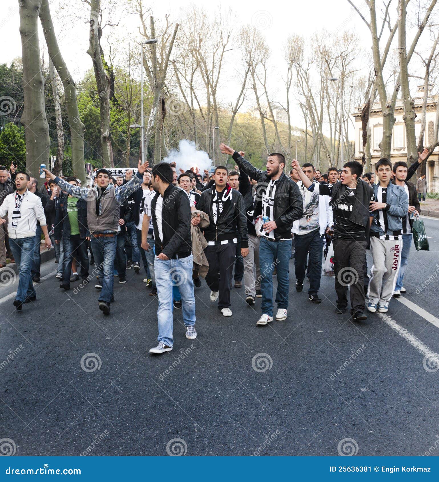 BJK fans editorial photo. Image of europa, club, banner - 25636381