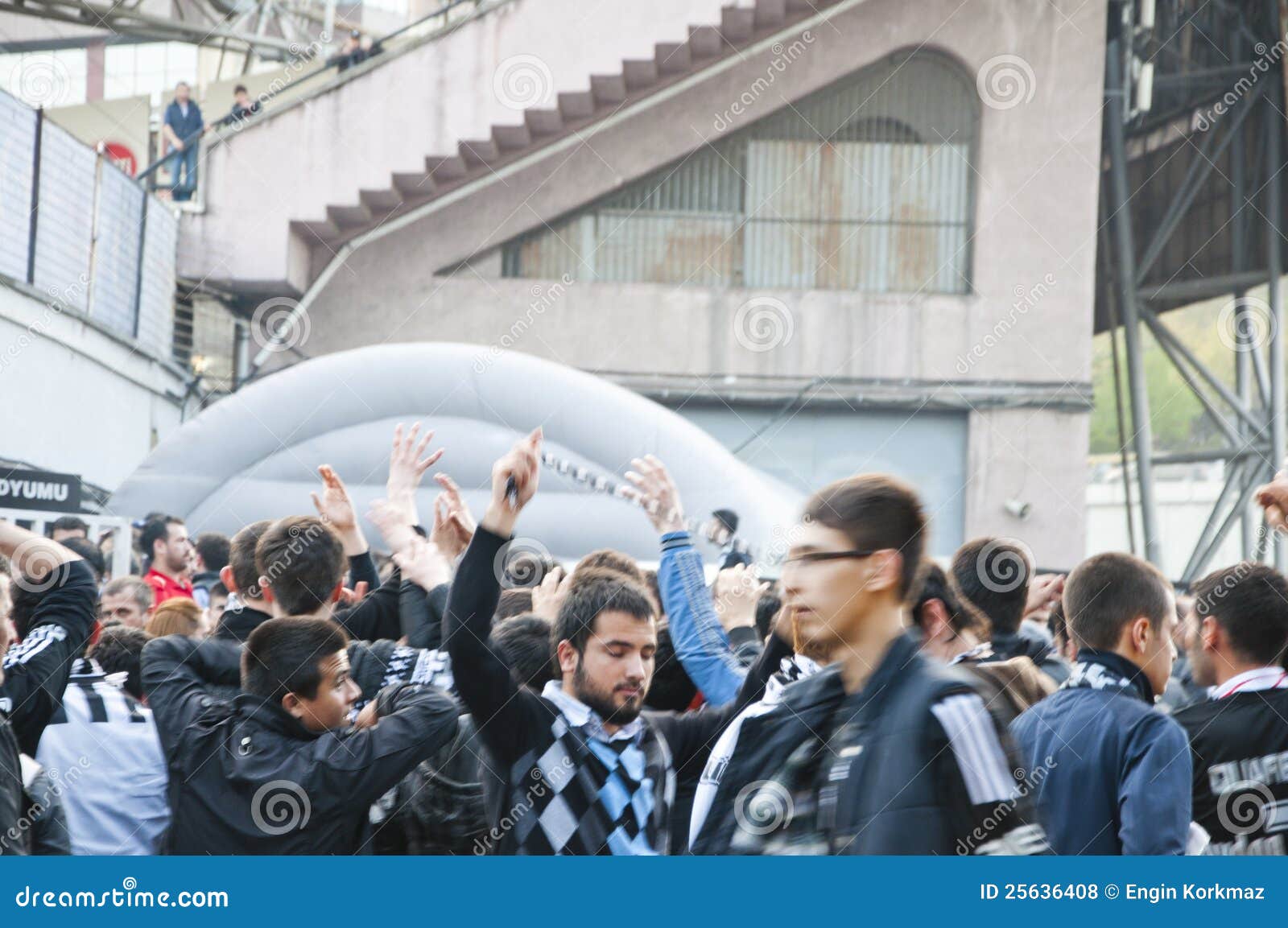 BJK fans editorial stock photo. Image of active, attraction - 25636408