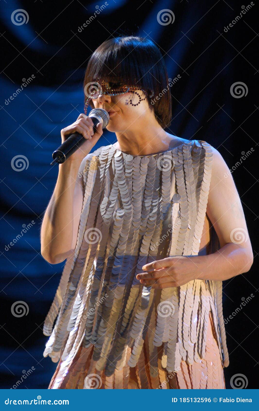 Bjork the Icelandic Singer during the Concert Editorial Photo - Image ...