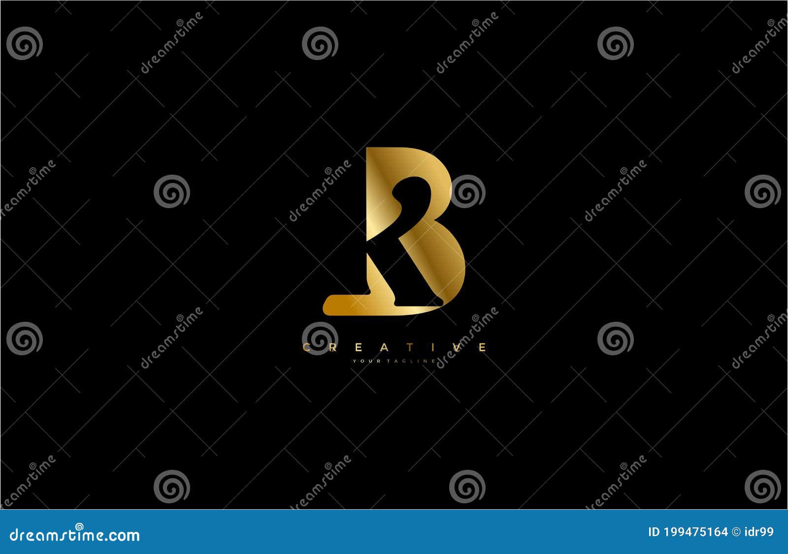 Initial Gold Letter SC Logo Design. SC Logo Design With Modern Trendy ...