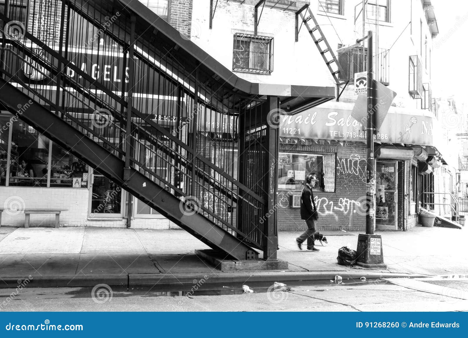 Bk streets editorial image. Image of brooklyn, blocks - 91268260