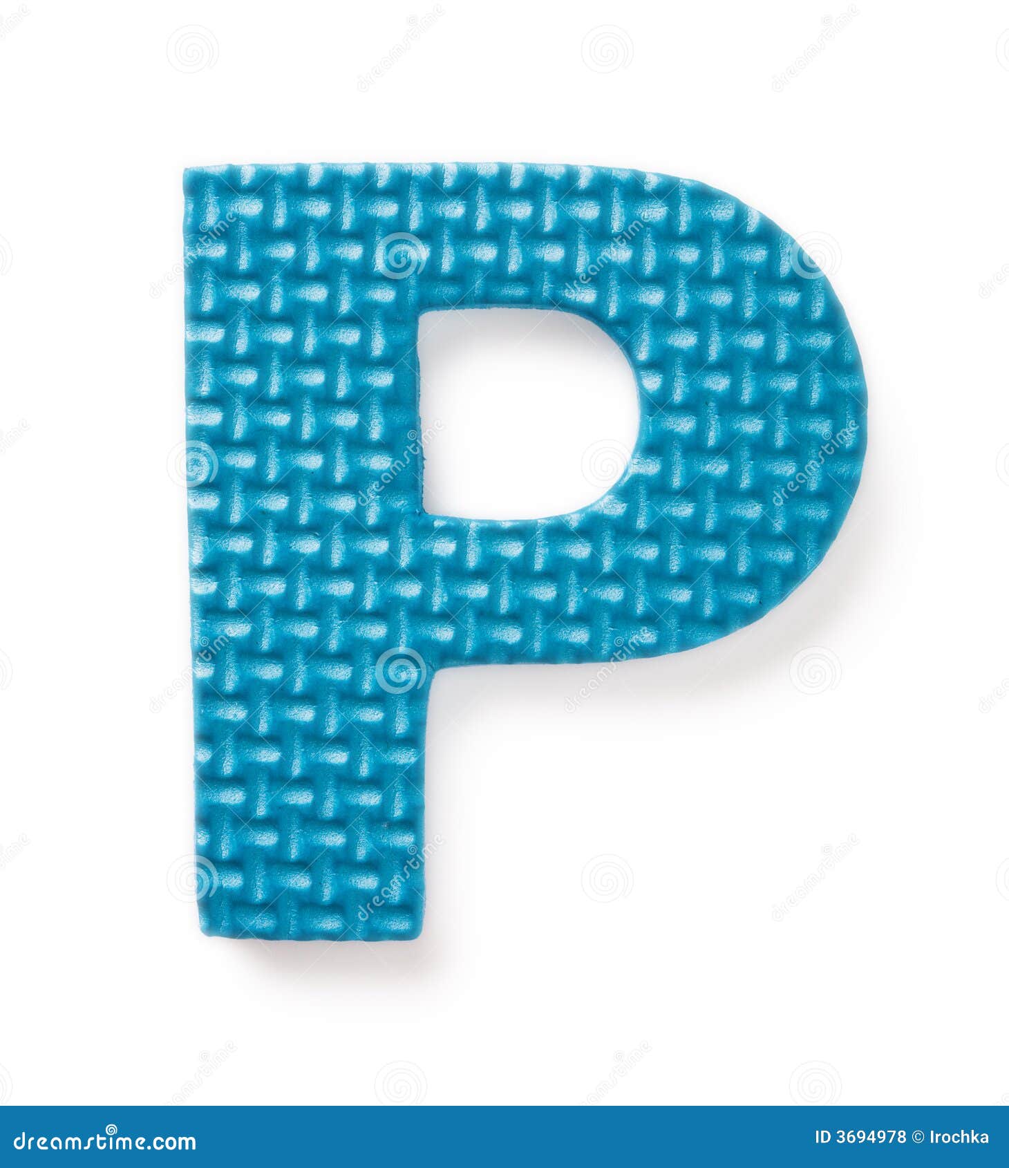 Blå bokstav p arkivfoto. Bild av skum, illustration, stort - 3694978