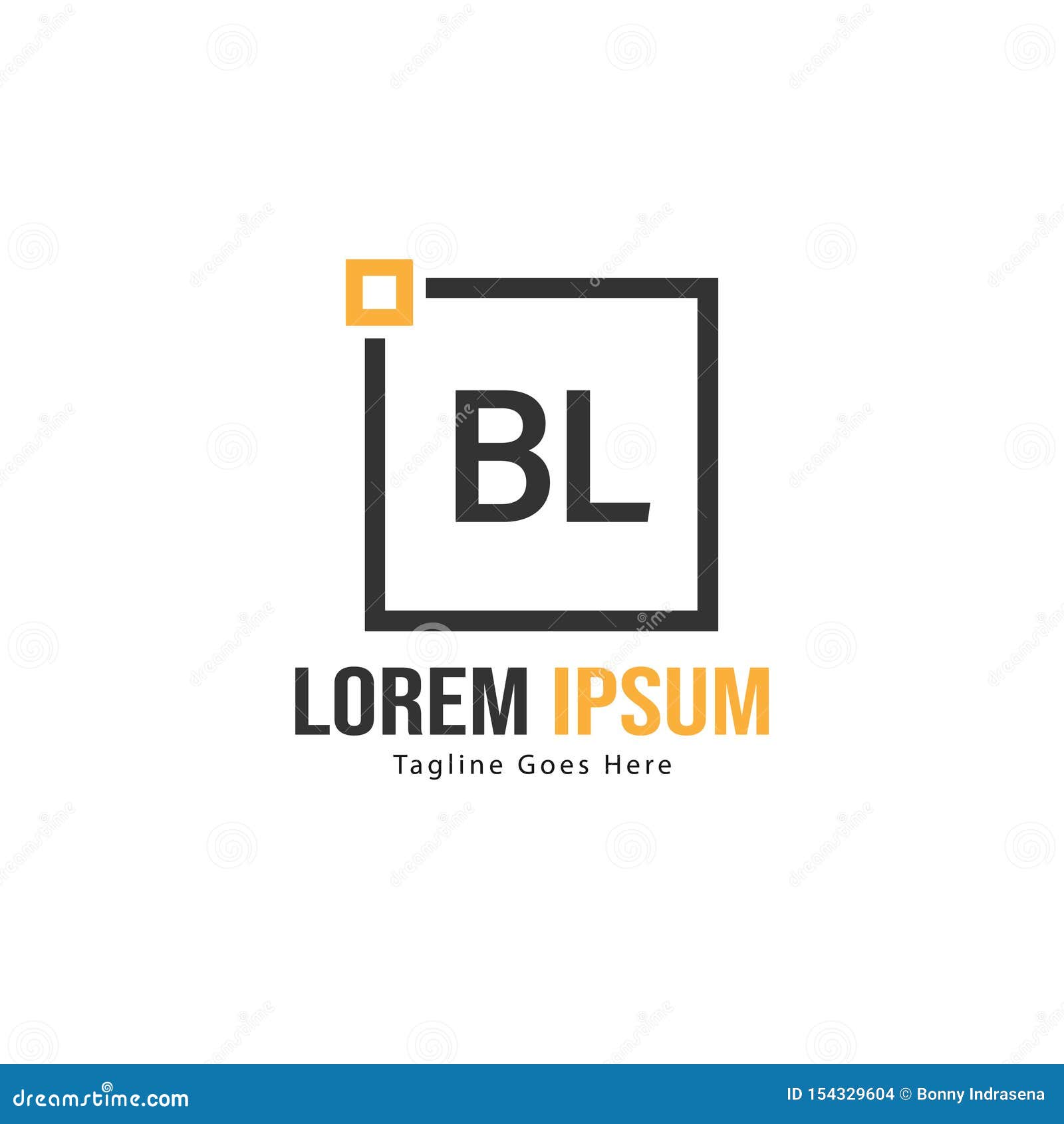 BL Letter Logo Design. Creative Modern BL Letters Icon Illustration ...