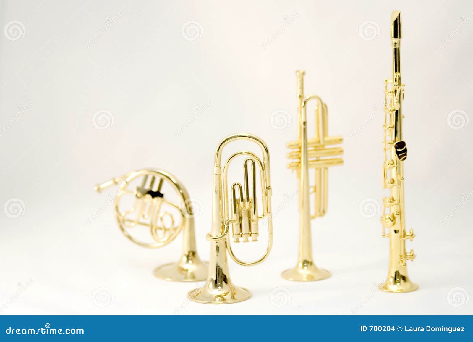 Blaasinstrumenten stock foto. Image of muziek, musicus - 700204