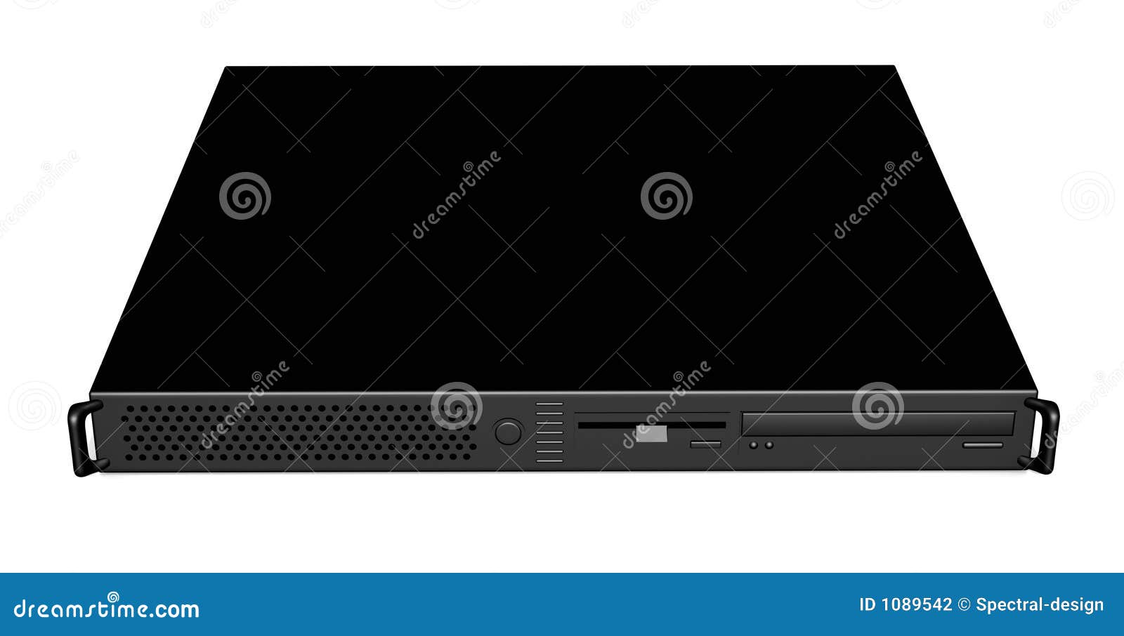 Black 19inch Server 3 stock illustration. Illustration of hosting - 1089542