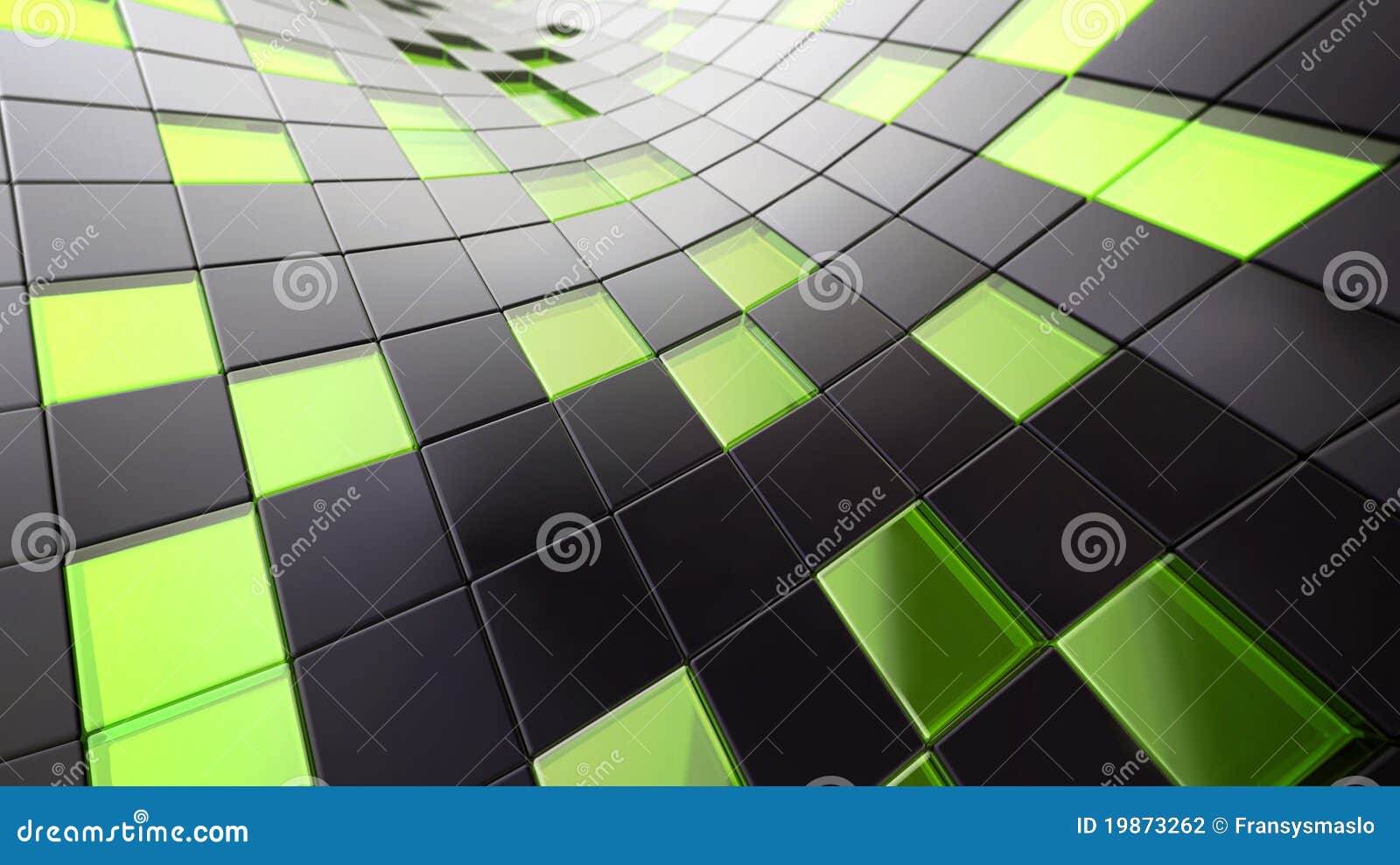 Black 3d Futuristic Plate Abstraction Picture. Image: 19873262