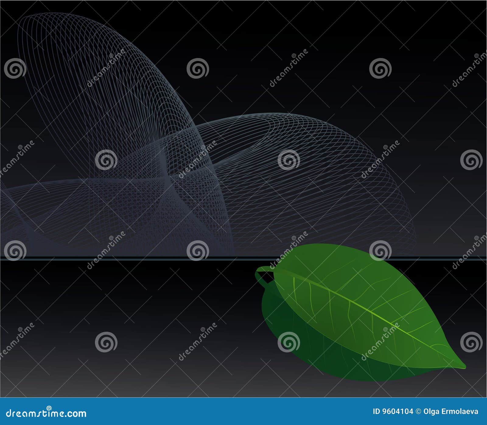 Black abstract stock vector. Illustration of bright, abstract - 9604104