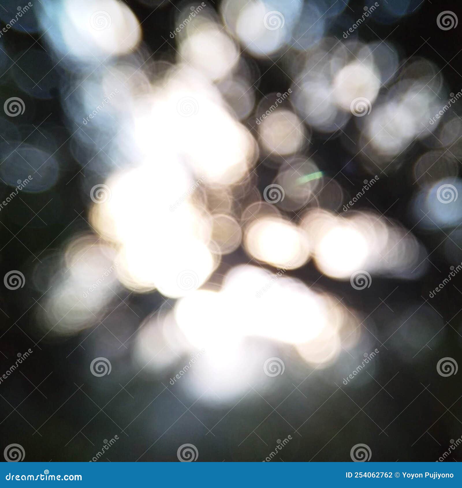 Black Abstract Background with Blurred White Light Spots Stock Photo ...