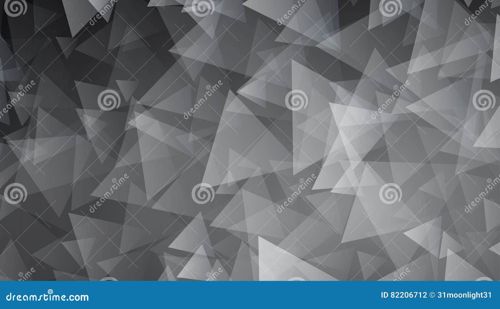 Black Abstract Background of Small Triangles Stock Vector ...