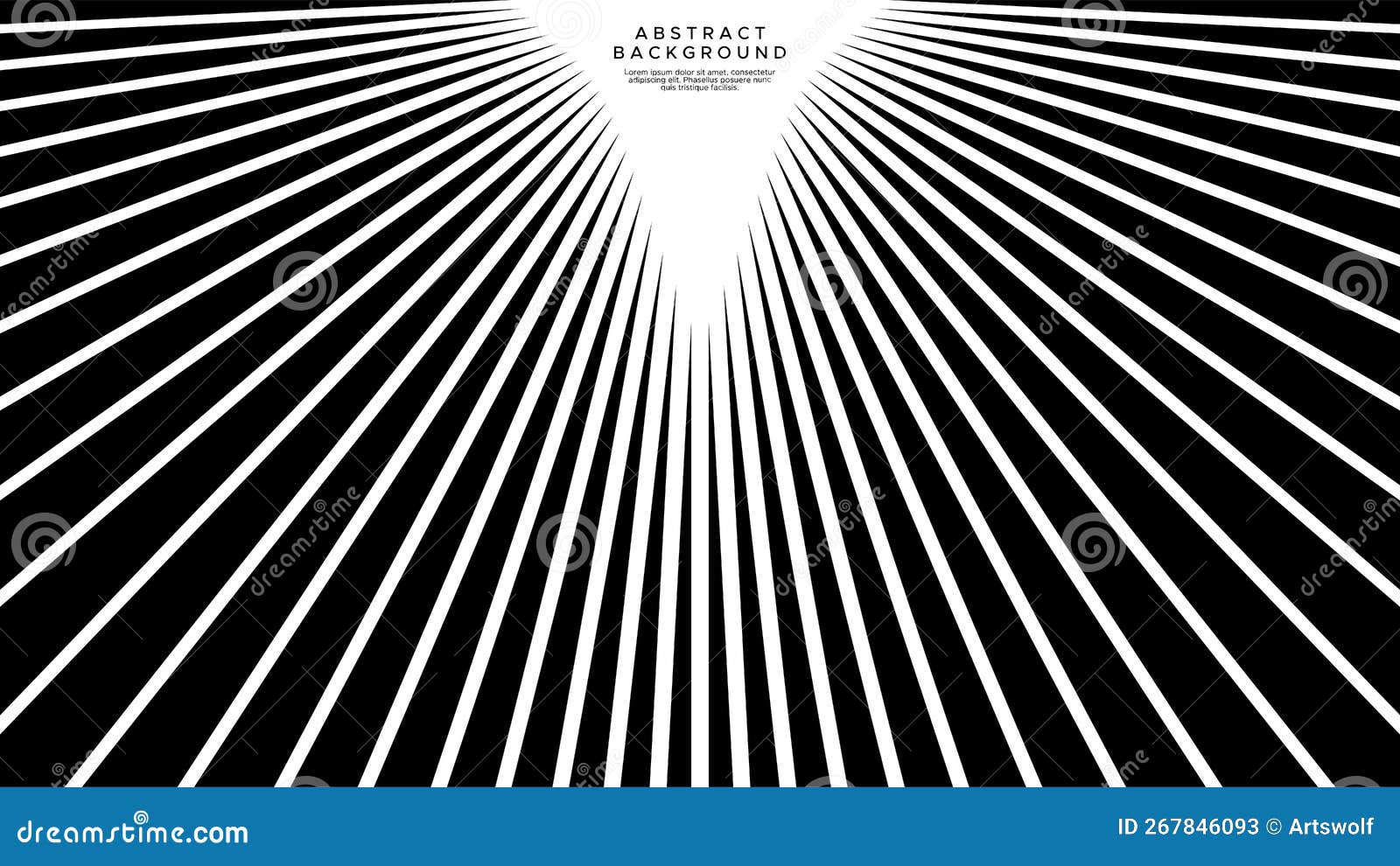 Black Abstract Background Template. Abstract Lines Background. Stock ...