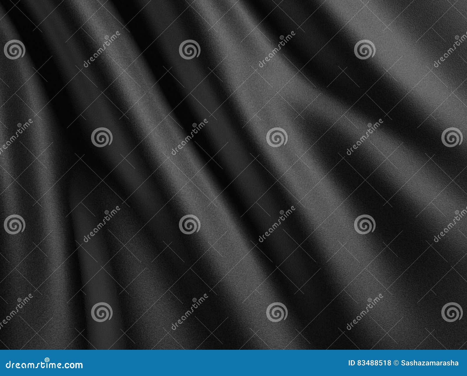 Black Abstract Cloth Folds Background Stock Illustration - Illustration ...