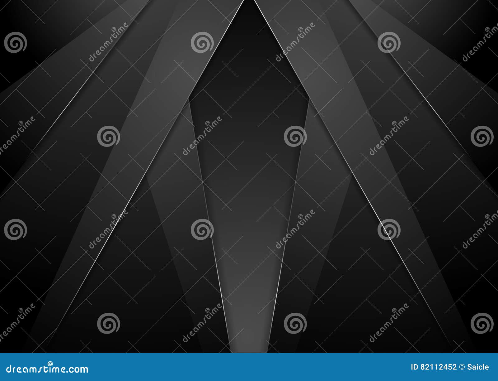 Black Abstract Concept Material Tech Background Stock Vector ...