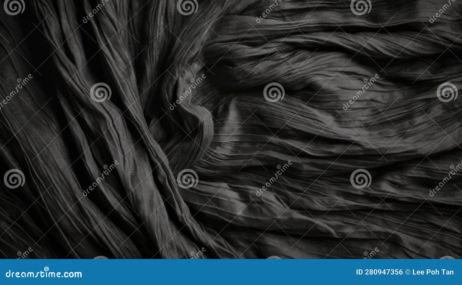 Black Abstract Curve Fabric Texture Background For Design Stock ...