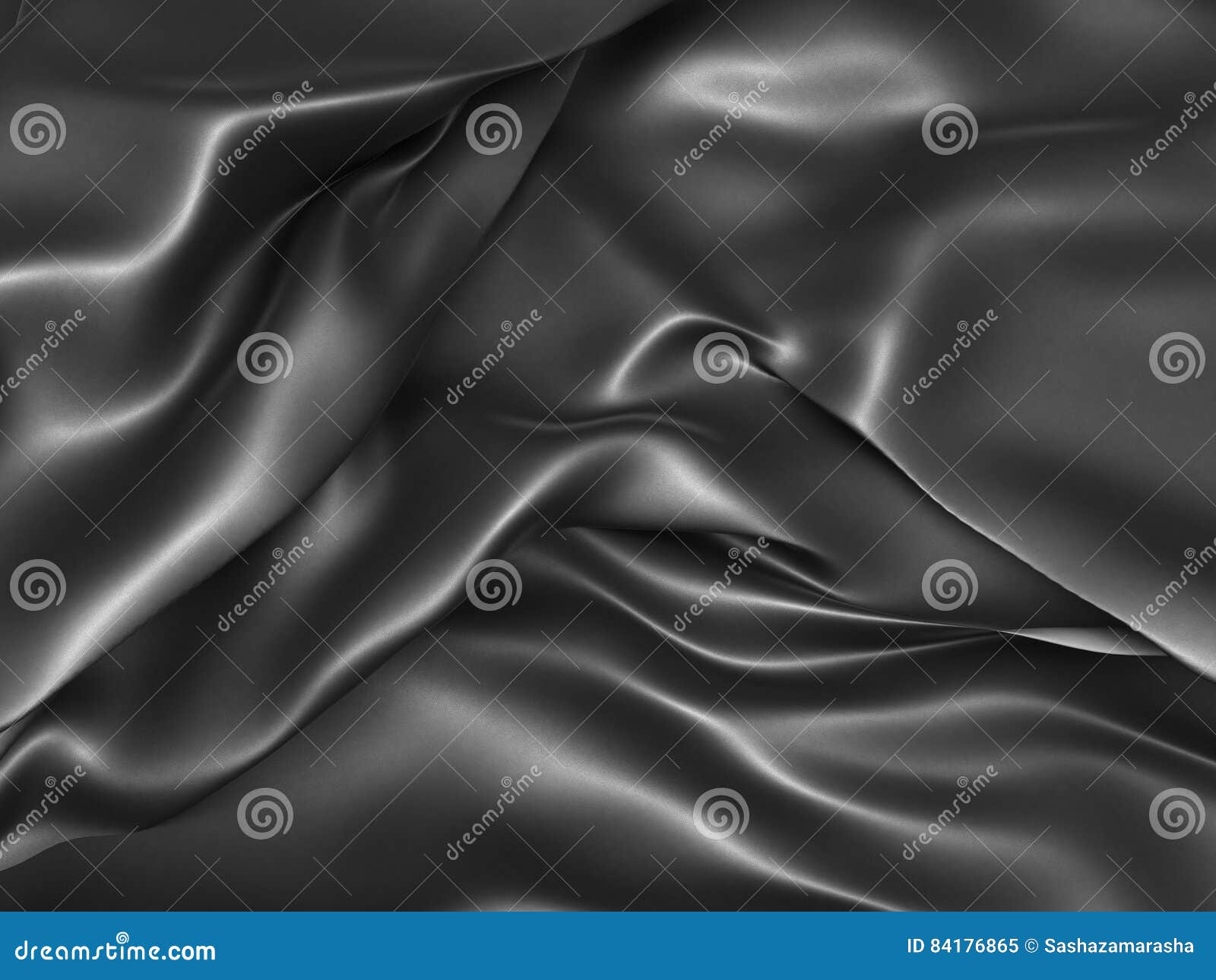 Black Abstract Dramatic Cloth Background Stock Illustration ...
