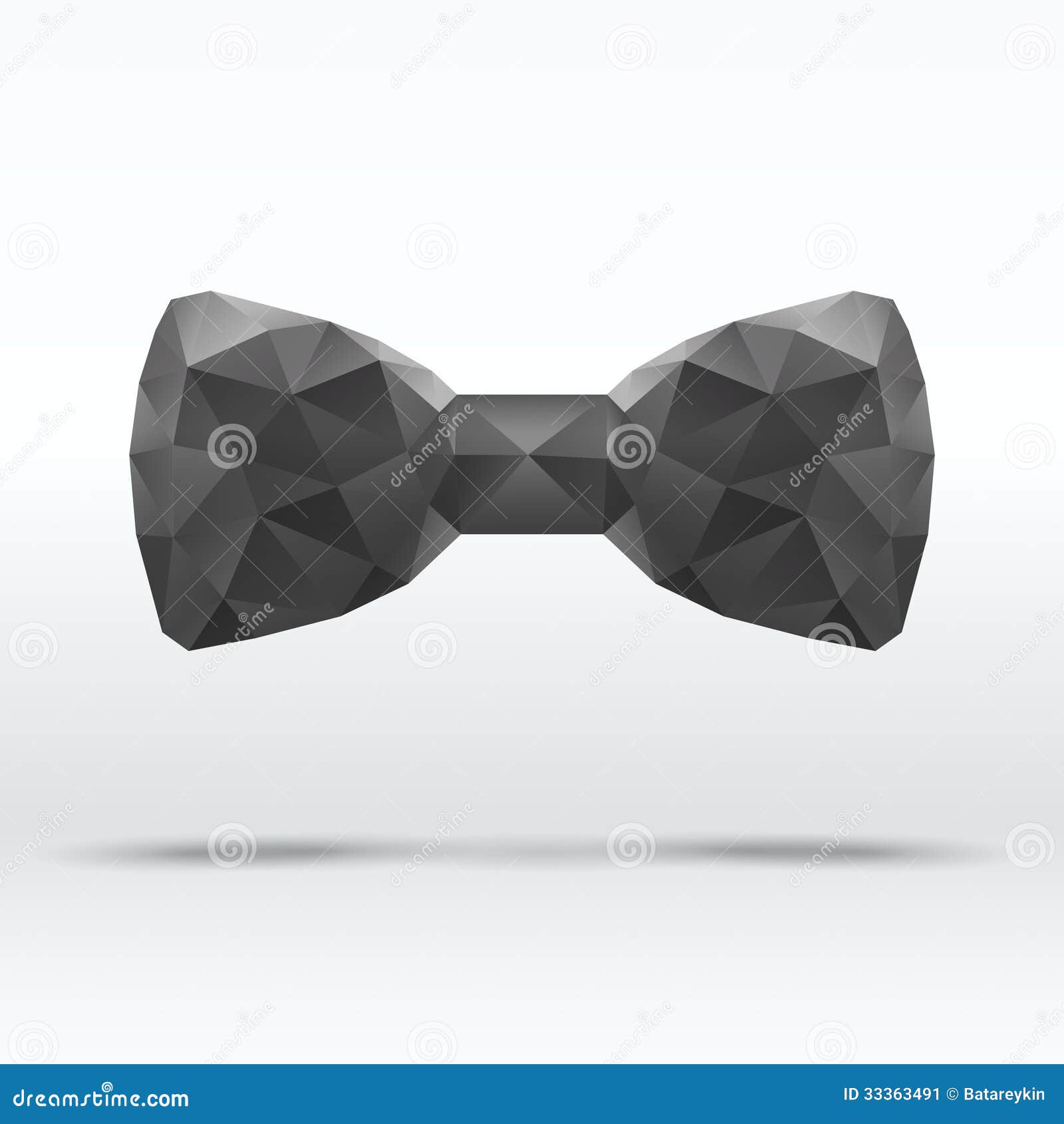 Black Abstract Fashion Bow Tie Stock Vector - Illustration of ...