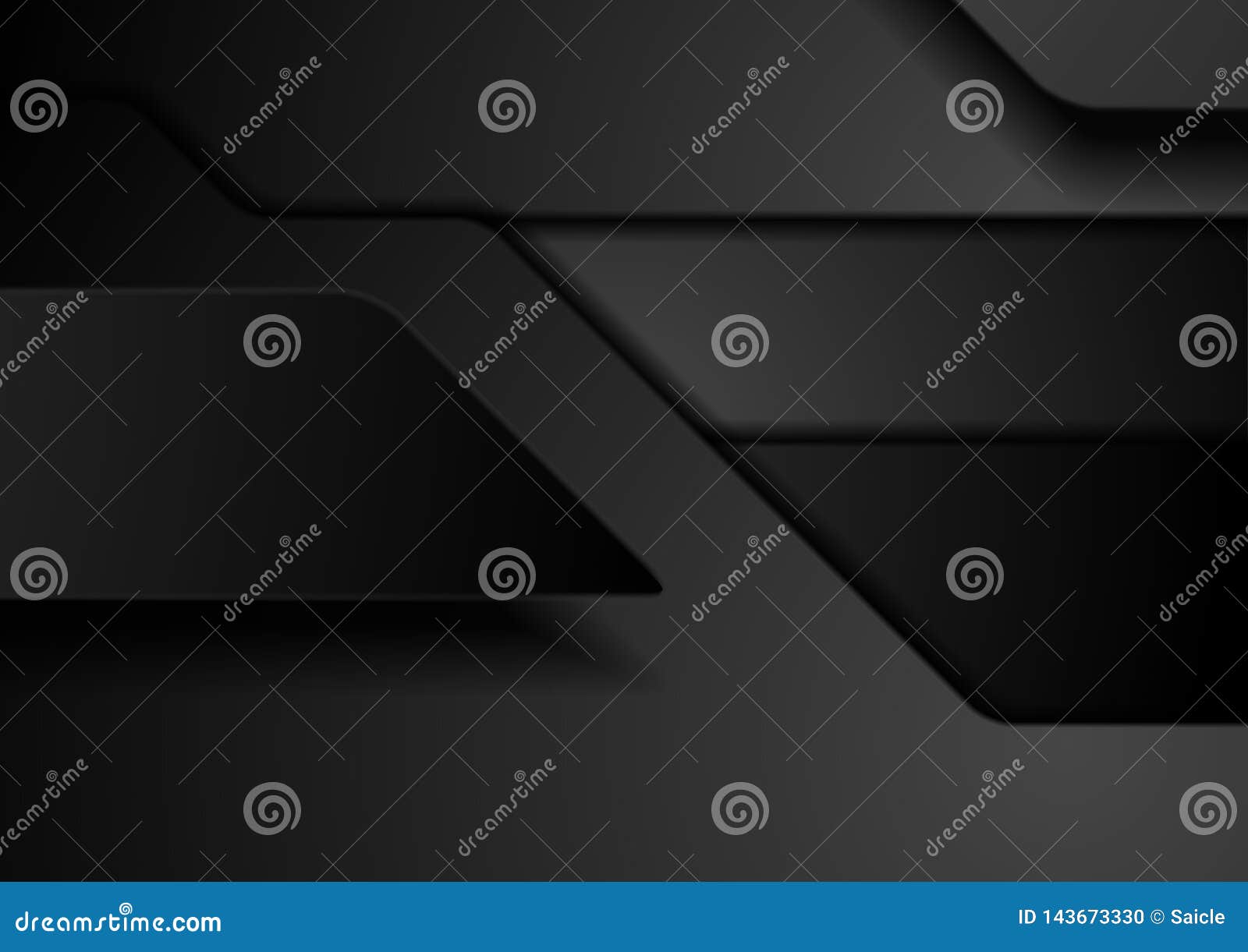 Black Abstract Geometric Corporate Background Stock Vector - Illustration of graphic, creative ...