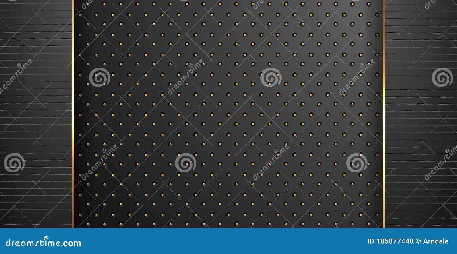 Black Layered Abstract Graphic Background Stock Vector - Illustration ...