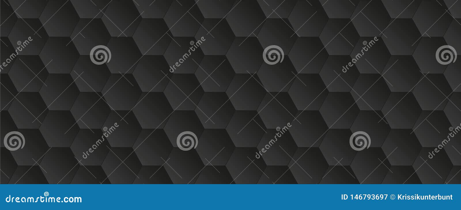 Black Abstract Honeycomb Background Stock Vector - Illustration of ...