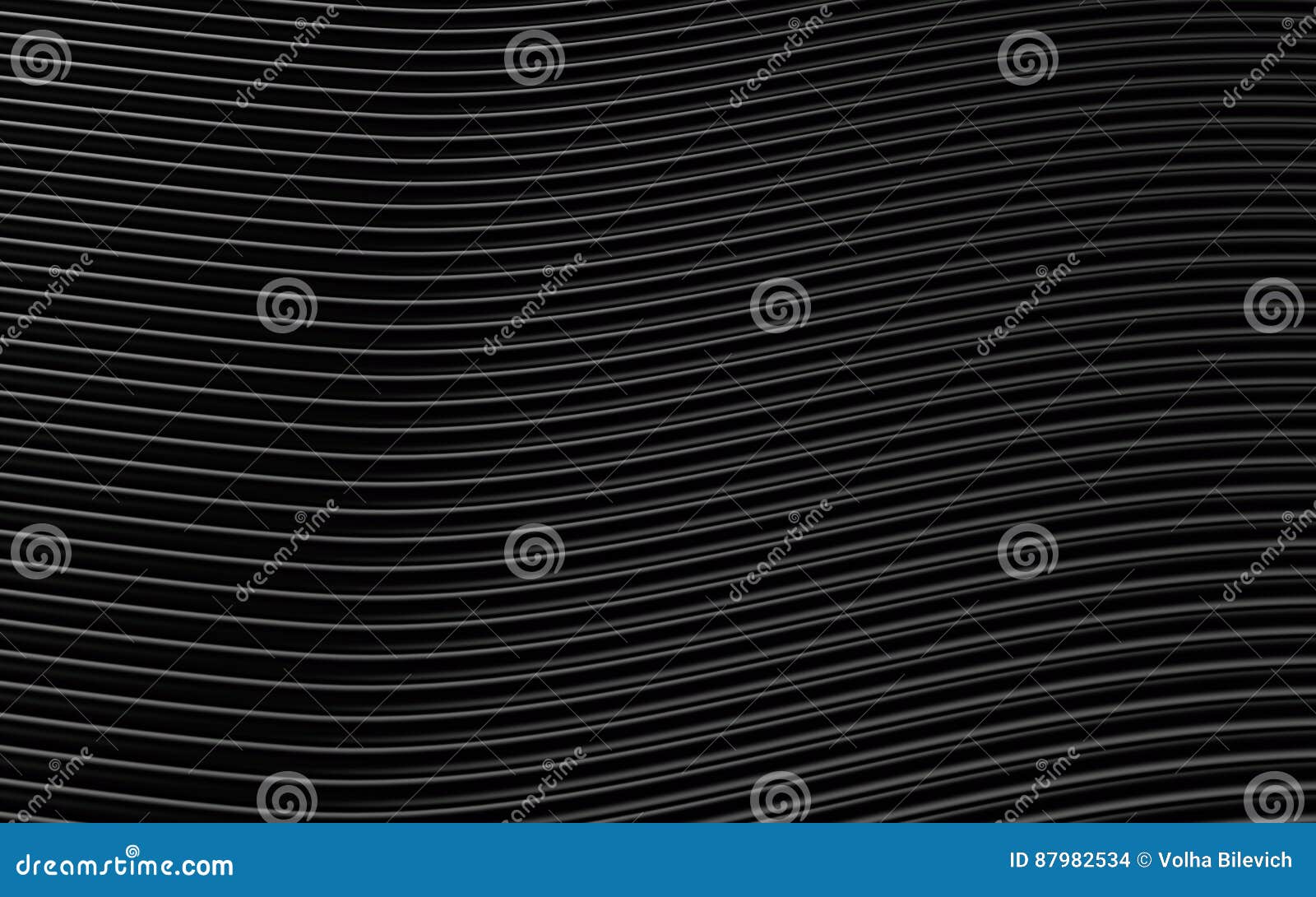 Black Abstract Image of Lines Background. 3d Render Stock Illustration ...