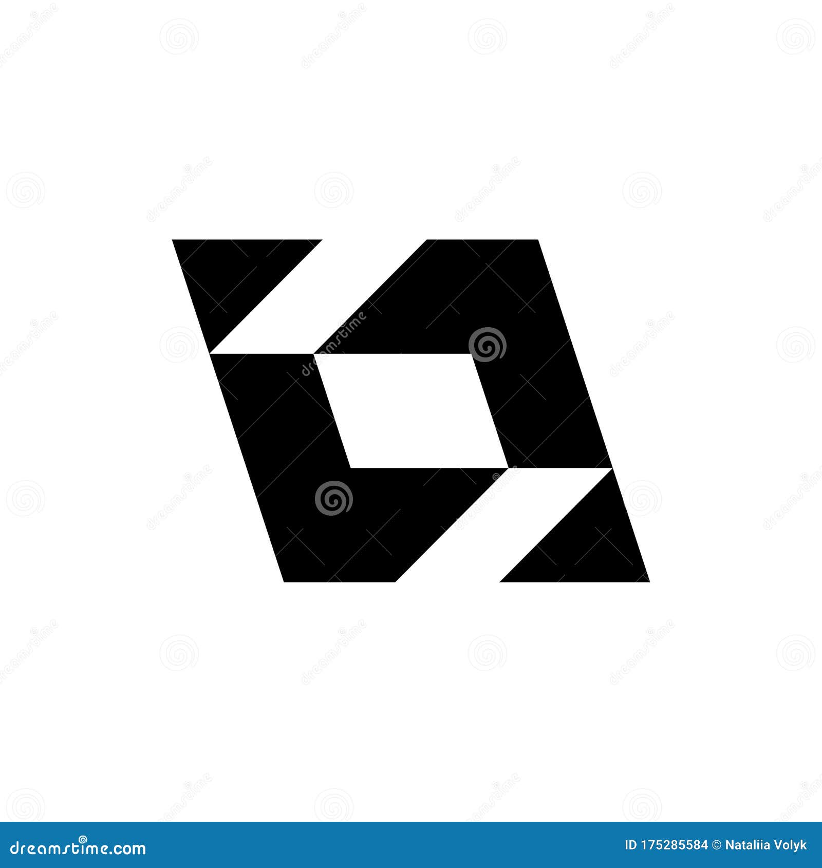 Black abstract logo stock vector. Illustration of globe - 175285584