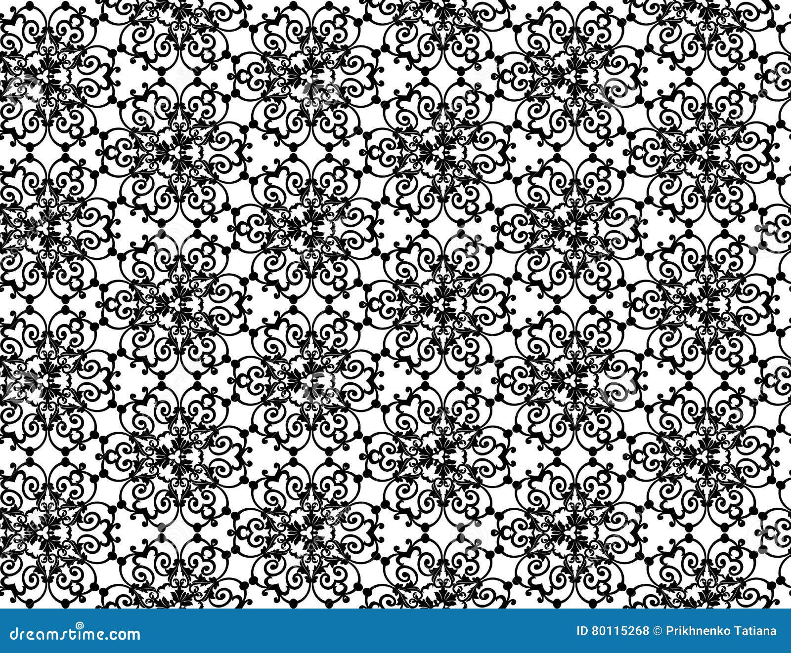 Black abstract pattern stock vector. Illustration of fabric - 80115268